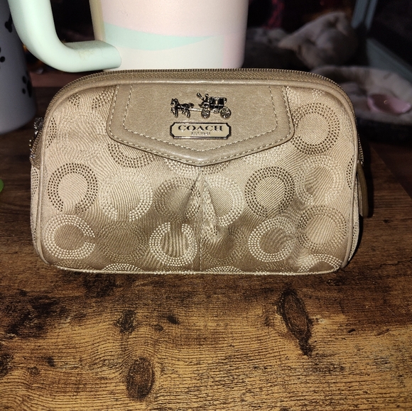 Coach | Bags | Coach Cosmetics Bag With Horse And Carriage | Poshmark